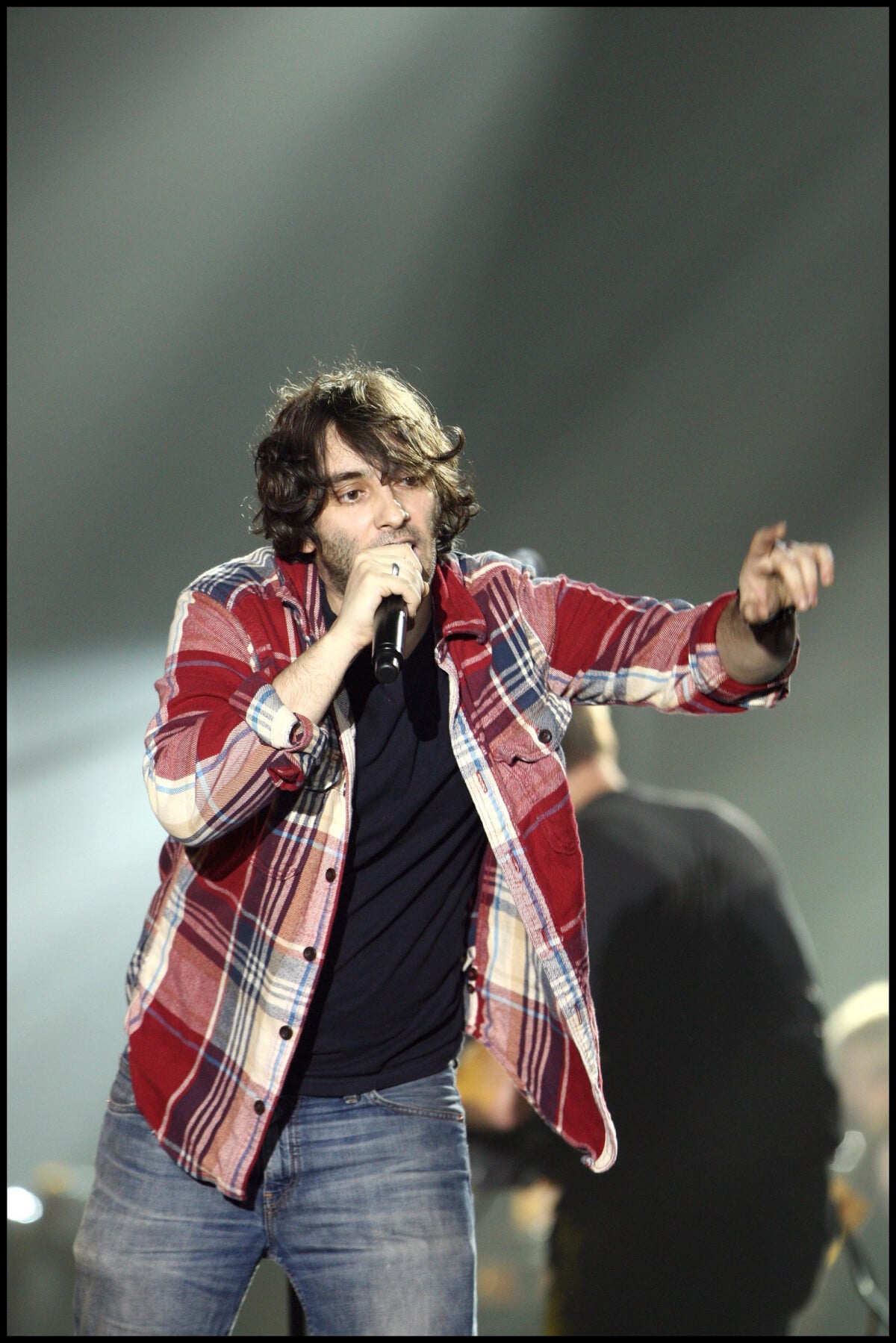 Photo : Damien Saez aux Victoires de la Musique au Zénith de Paris le ...