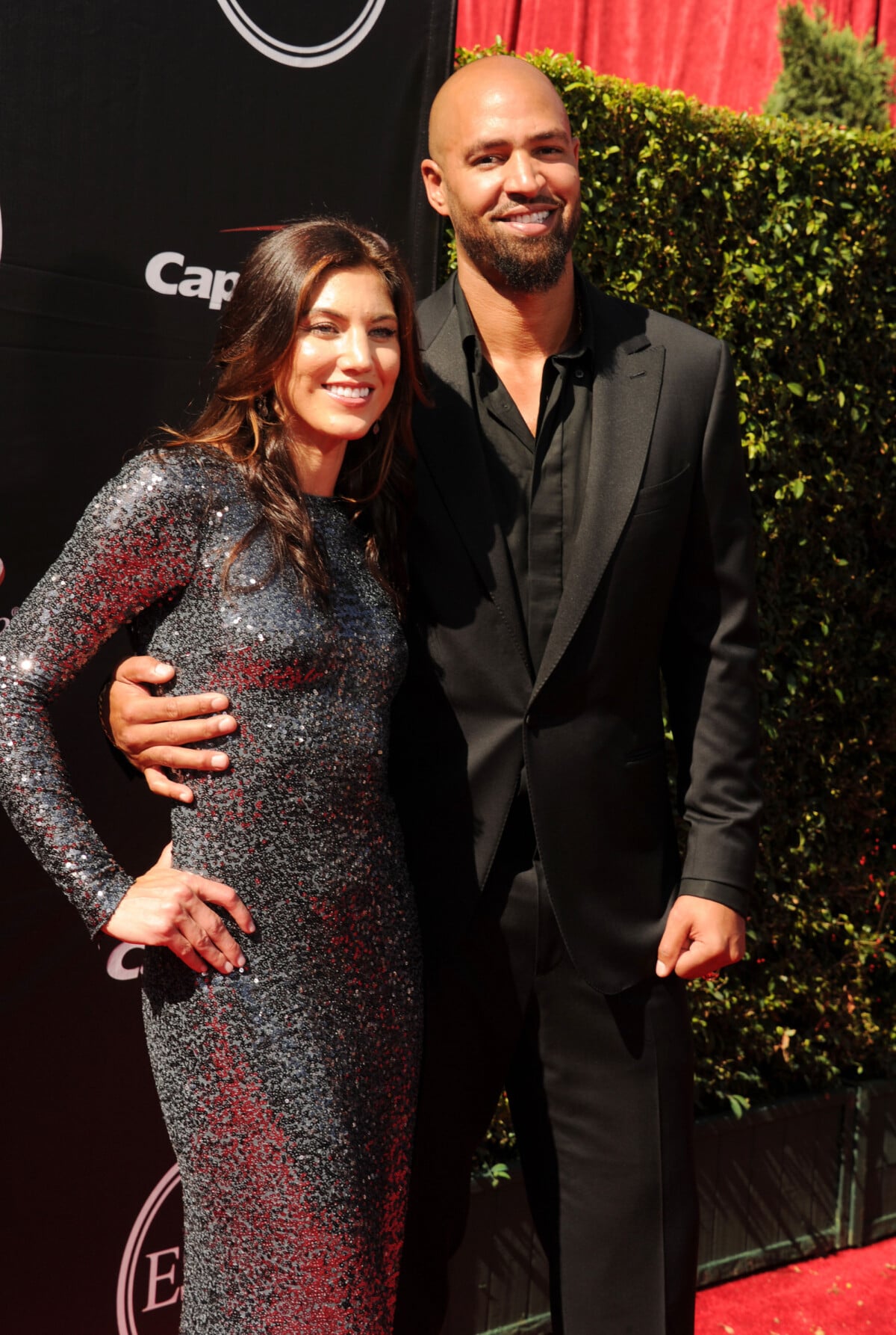 Photo : Hope Solo et son mari Jerramy Stevens - People à la soirée "The ...