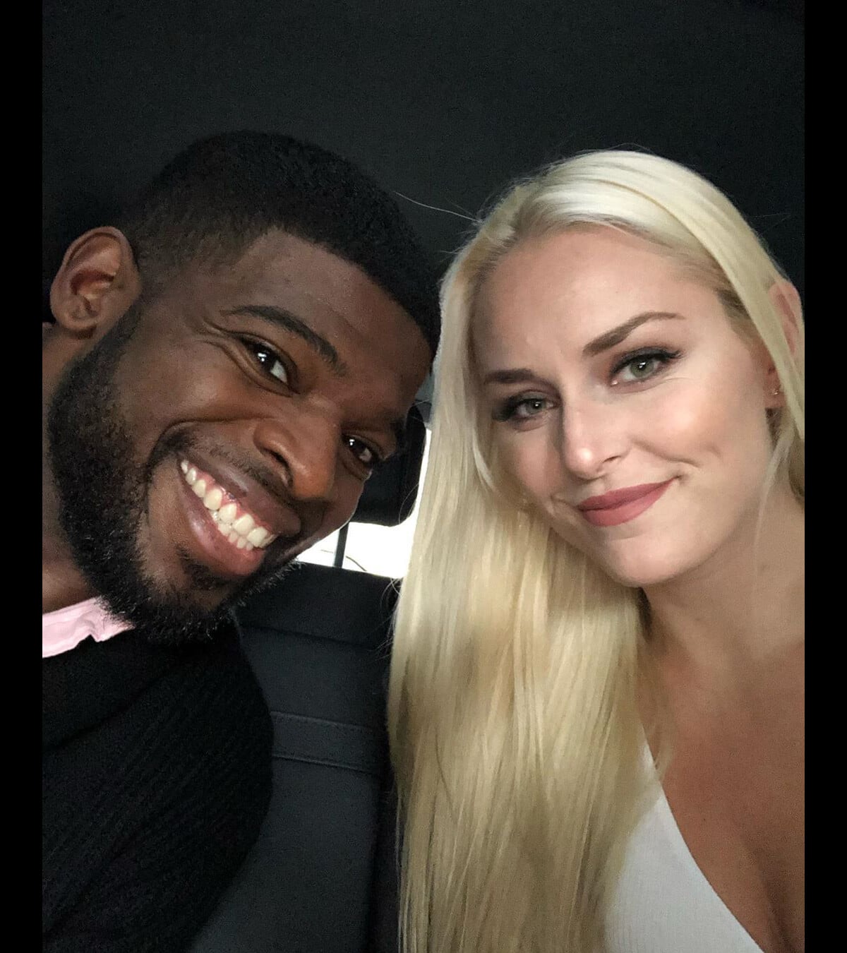 Photo : Lindsey Vonn et P. K. Subban, photo Instagram - Purepeople