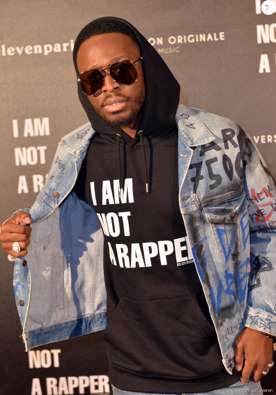 Dadju (Dadju Djuna Nsungula) lors de la soirée de lancement de la ...