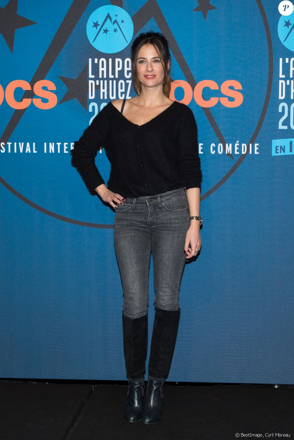 Mélanie Bernier lors du photocall du troisième jour de la 23ème édition ...