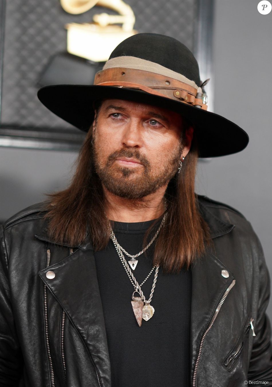 Billy Ray Cyrus - 62ème soirée annuelle des Grammy Awards à Los Angeles ...