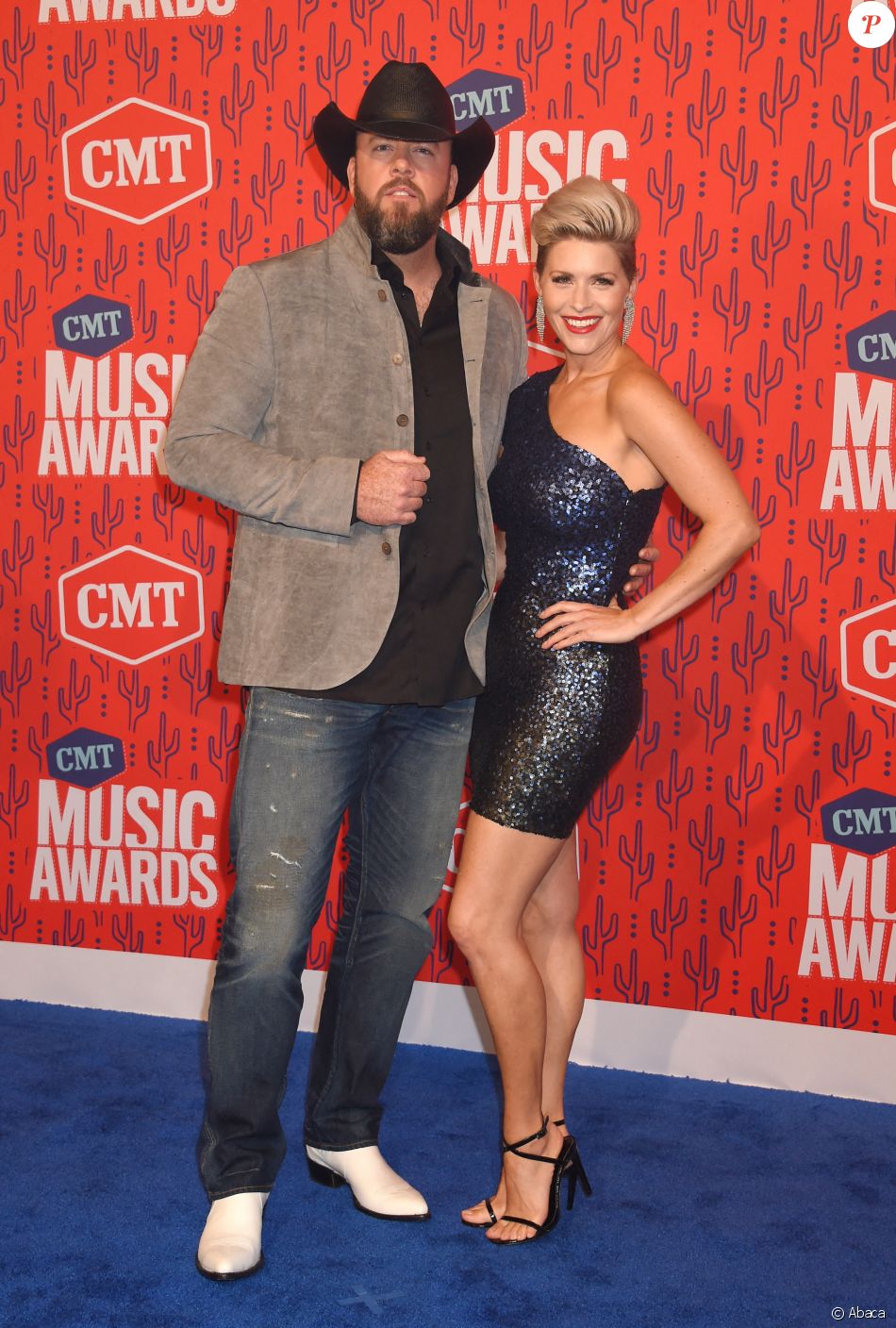 Chris Sullivan et Rachel Sullivan aux CMT Music Awards 2019 à Nashville ...