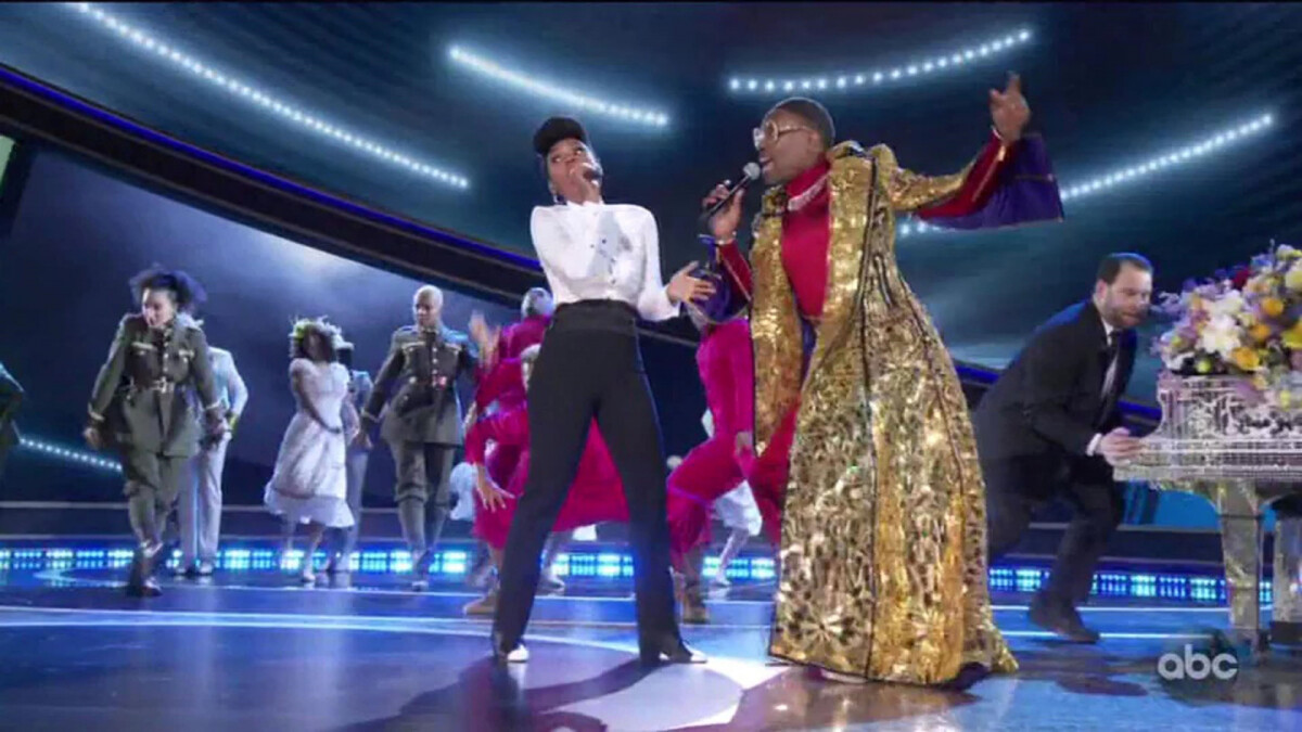 Photo : Janelle Monae et Billy Porter lors de la 92ème cérémonie des ...