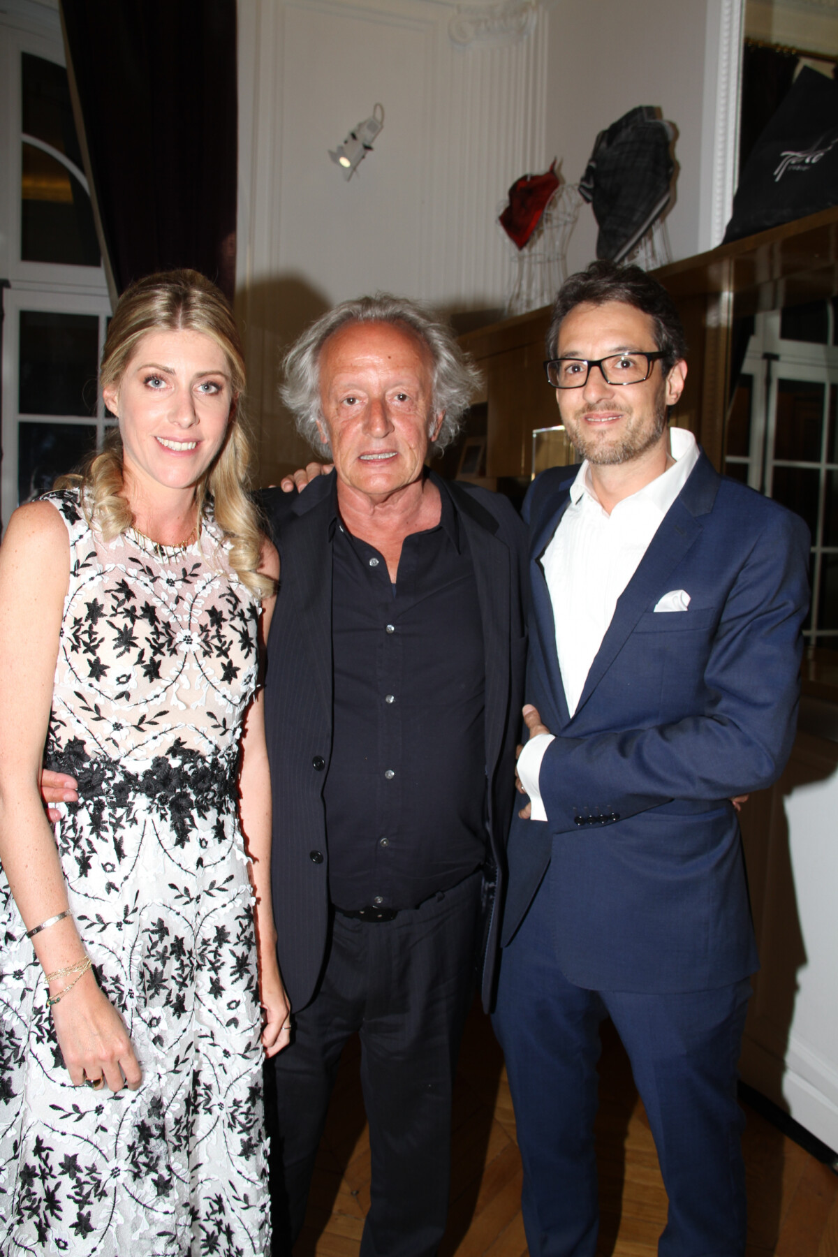 Photo : Exclusif - David Barbelivien et sa femme Valentine, et son père Didier Barbelivien ...