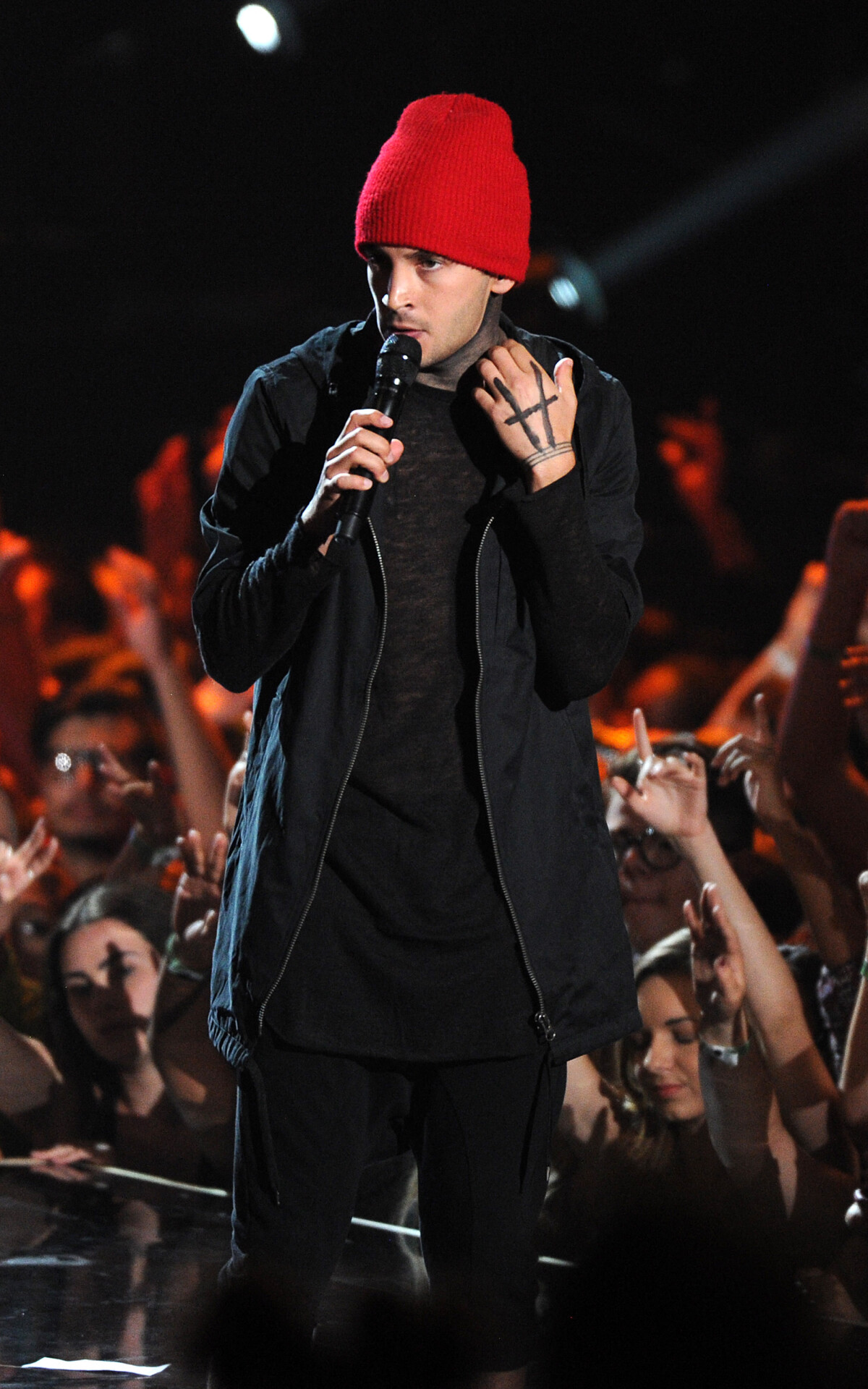 Photo : Tyler Joseph, du groupe Twenty One Pilots, aux MTV Video Music ...