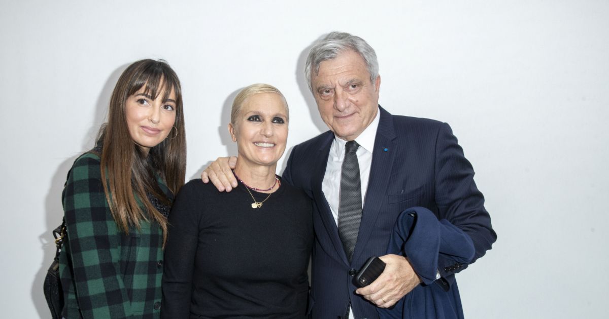 Julia Toledano, Maria Grazia Chiuri et le père de Julia, Sidney ...