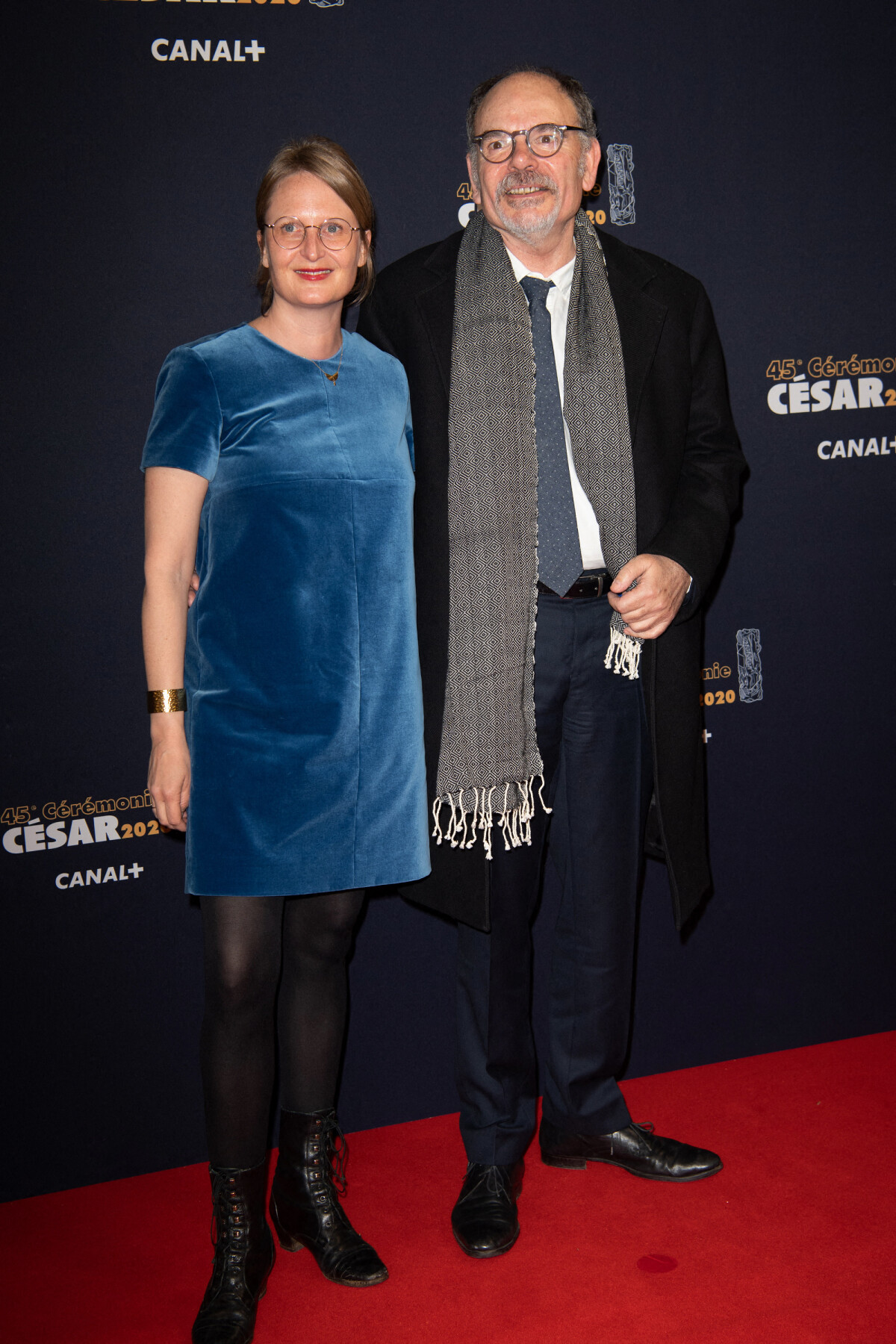 Photo : Jean-Pierre Darroussin et sa femme Anna Novion assistent à la ...
