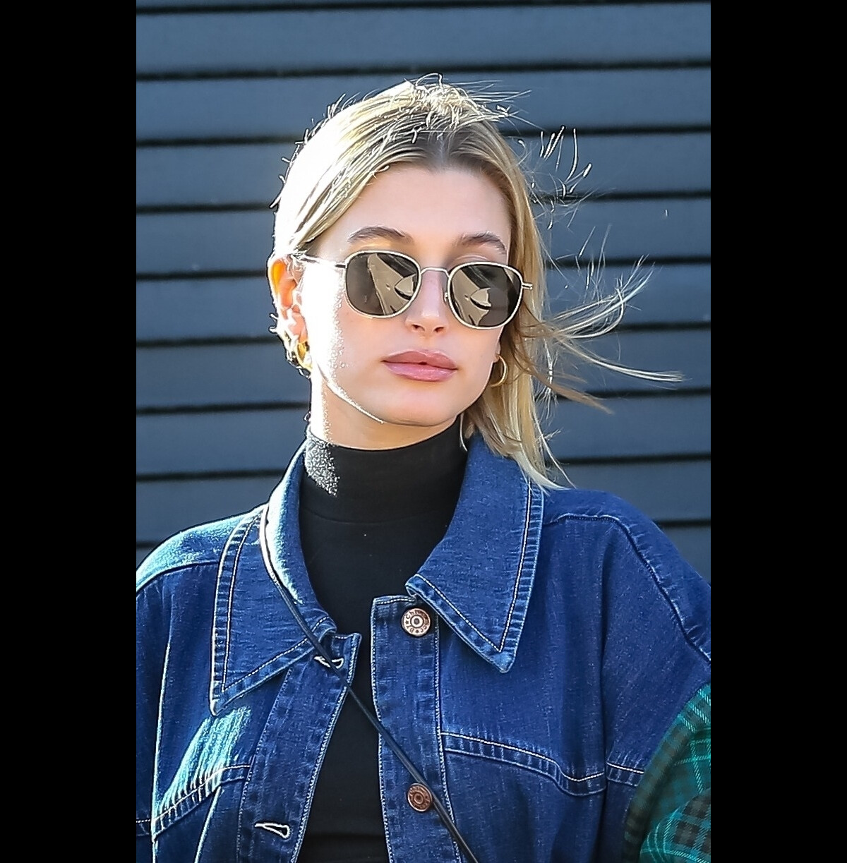 Photo : Hailey Bieber (Baldwin) à la sortie d'un déjeuner chez South ...