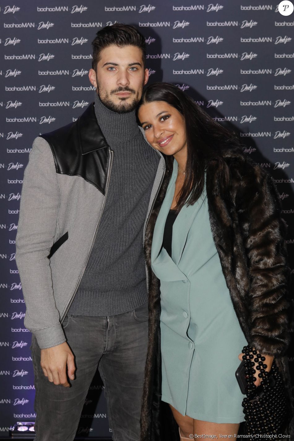 Alia Chergui et son mari Ali Suna - Soirée de lancement BoohooMan x ...