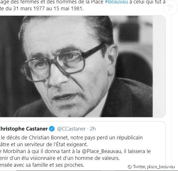 Christian Bonnet : Mort de l'ancien ministre de l'Intérieur sous VGE ...