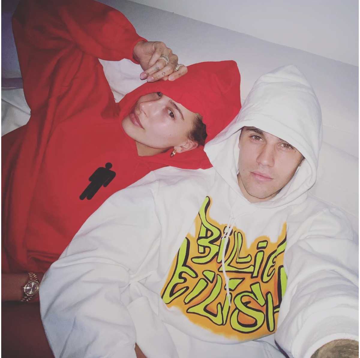 Photo : Justin Bieber et son épouse Hailey Baldwin. Avril 2020. - Ode ...