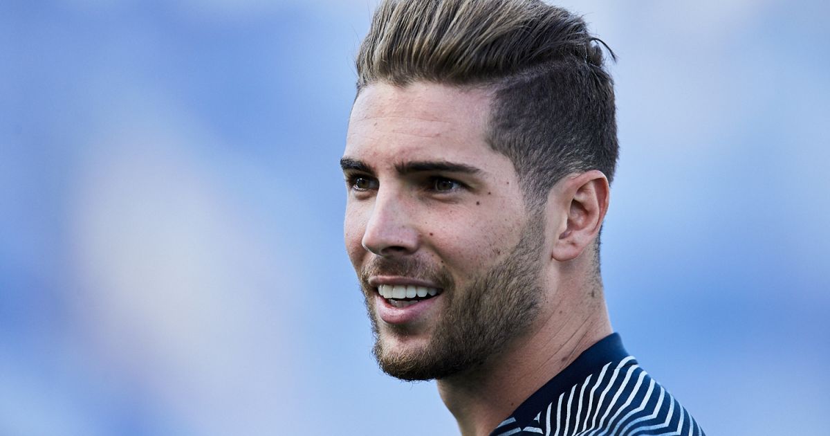 Luca Zidane lors du match de football de La Liga opposant le Real ...