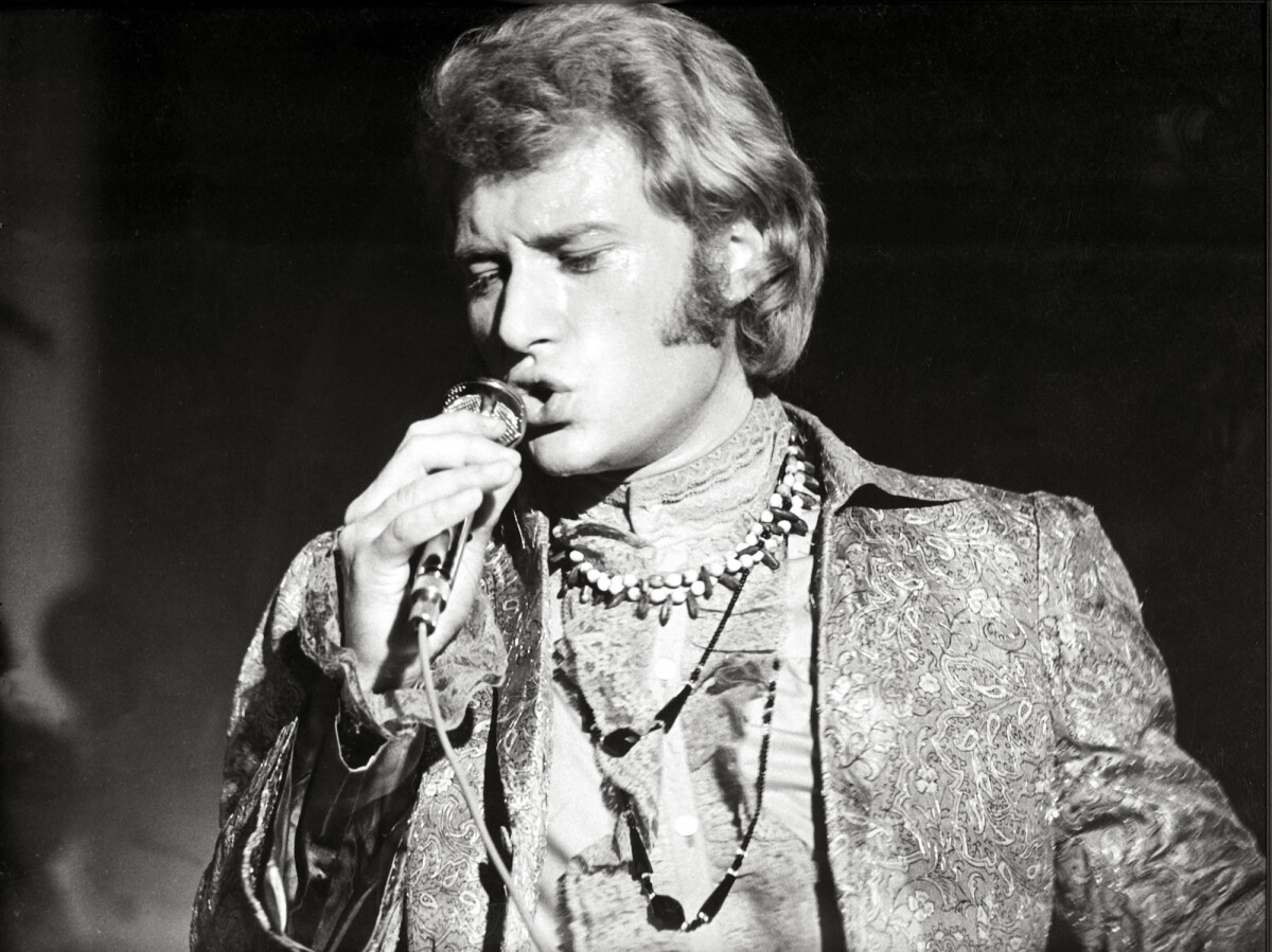 Photo : Johnny Hallyday sur le tournage du film "A Tout Casser" en 1968 ...