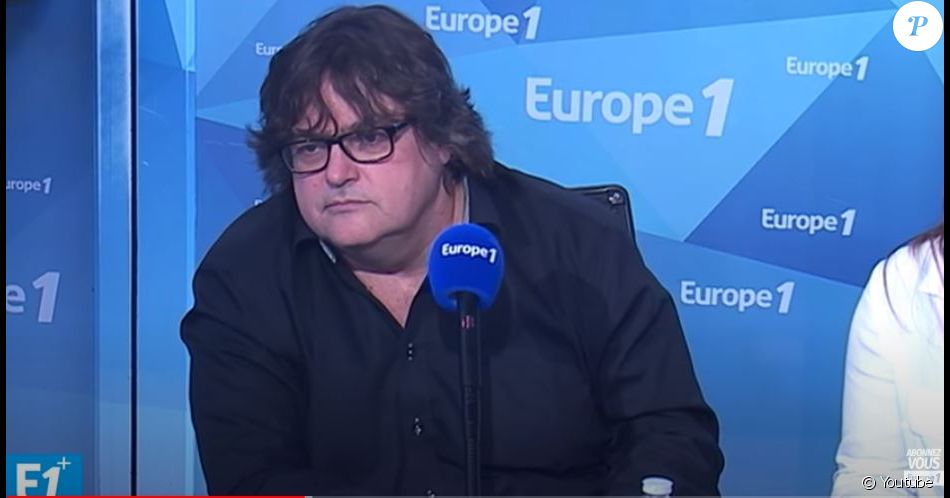 Vincent Duluc sur Europe 1 en 2018. - Purepeople