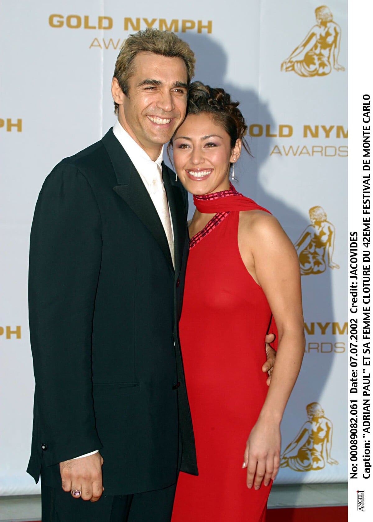 Photo : Adrian Paul et sa femme - Clôture du 42e Festival de Monte ...