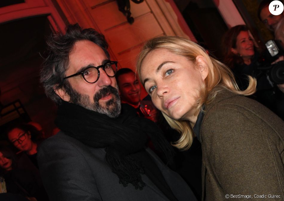Emmanuelle Béart et son mari Frédéric Chaudier - Soirée du 10e ...