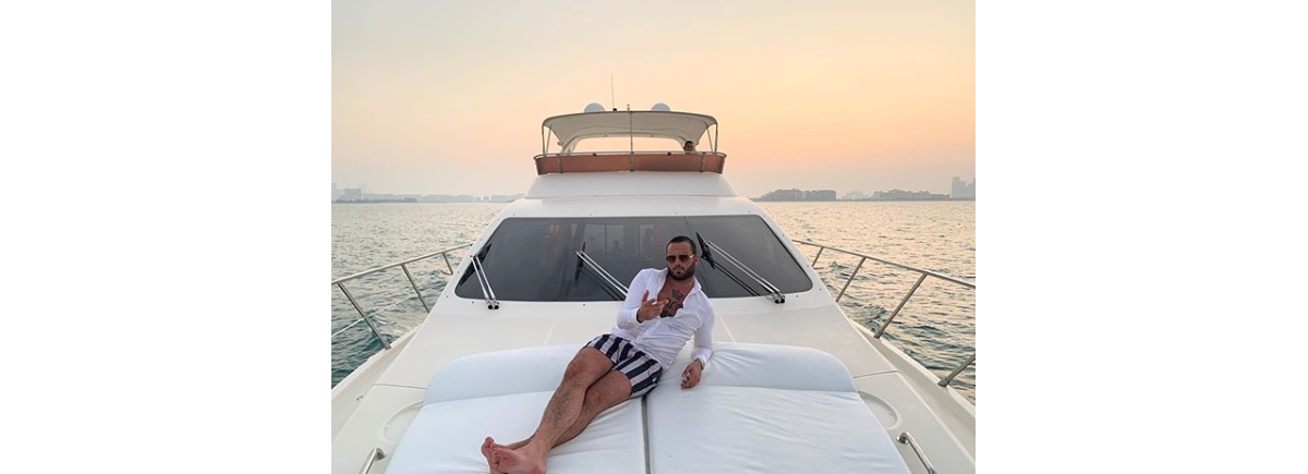 Photo : Nikola Lozina en 2019. - Purepeople
