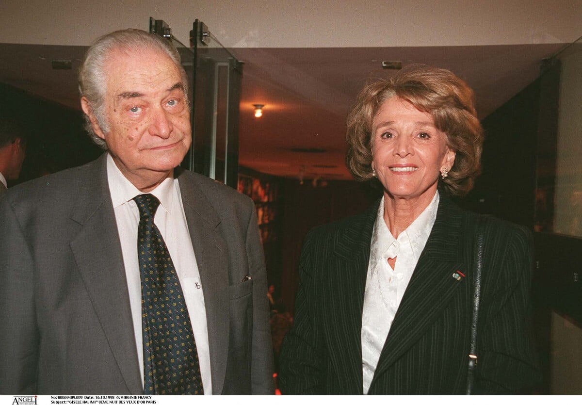 Photo : Gisèle Halimi lors de la 8e nuit des Yeux d'or à Paris le 16 ...
