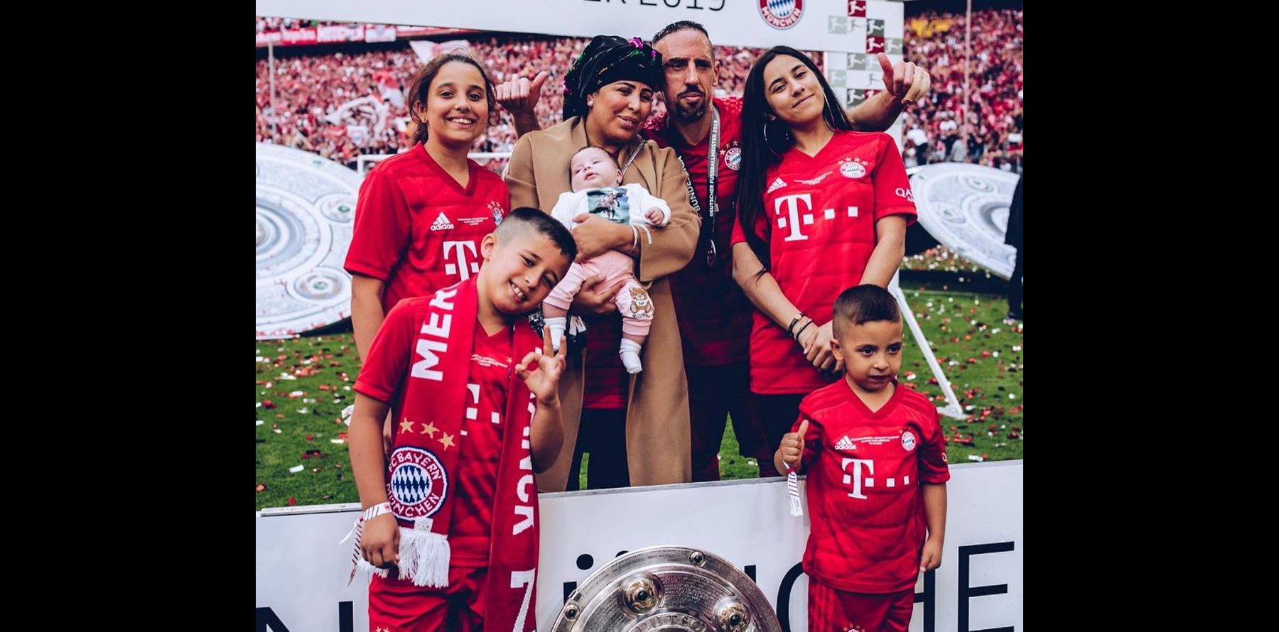 Franck Ribéry : Retrouvailles avec ses 5 enfants, grande émotion ...