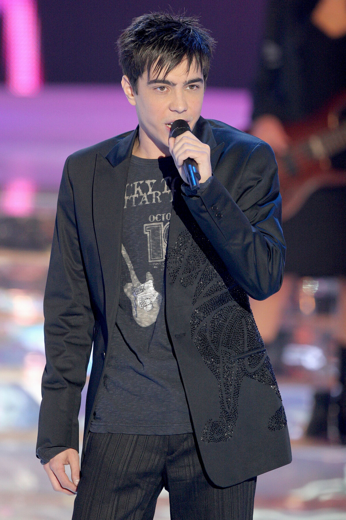Photo : Grégory Lemarchal (Gagnant de la Star Academy 4) . ' Election ...