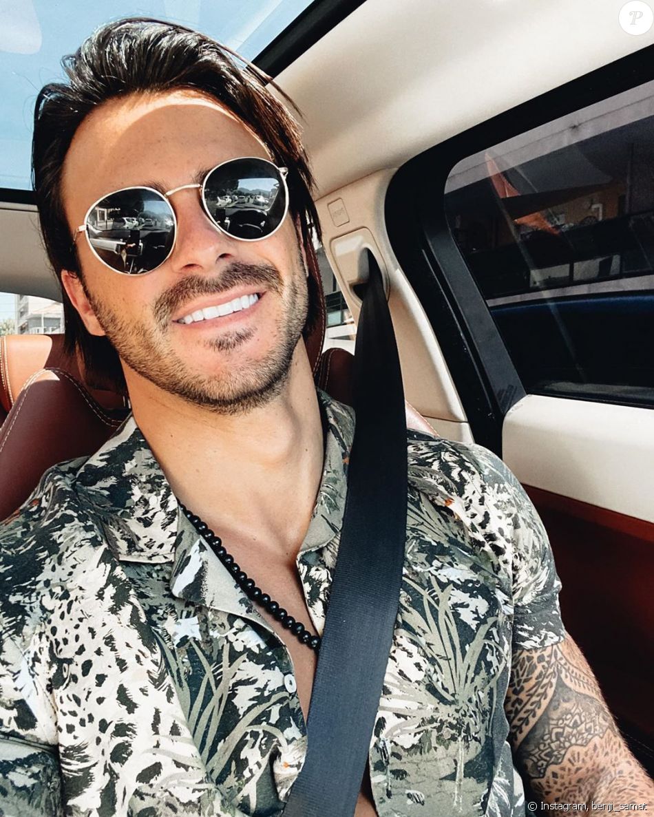 Benjamin Samat souriant à Marseille, le 10 août 2020 - Purepeople