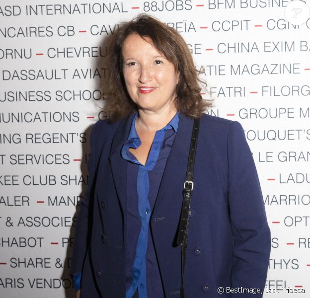 Anne Roumanoff : Chic pour un déjeuner d'affaires avec Alexandre ...