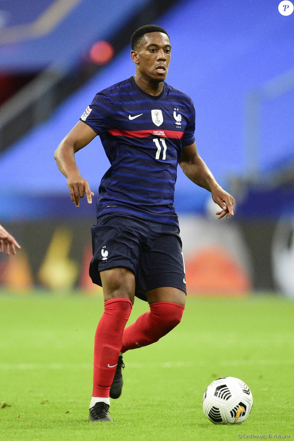 MARTIAL ANTHONY (France) - Ligue des Nations, la France bat la Croatie ...