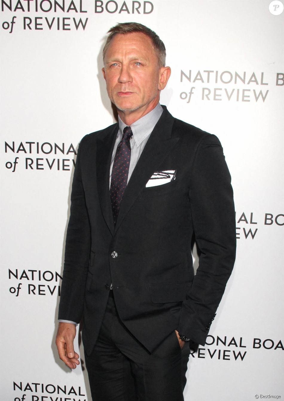 Daniel Craig lors du photocall de la soirée de gala des 2020 National ...