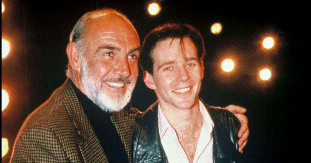 Archives- Sean Connery et son fils Jason en 1996. - Purepeople
