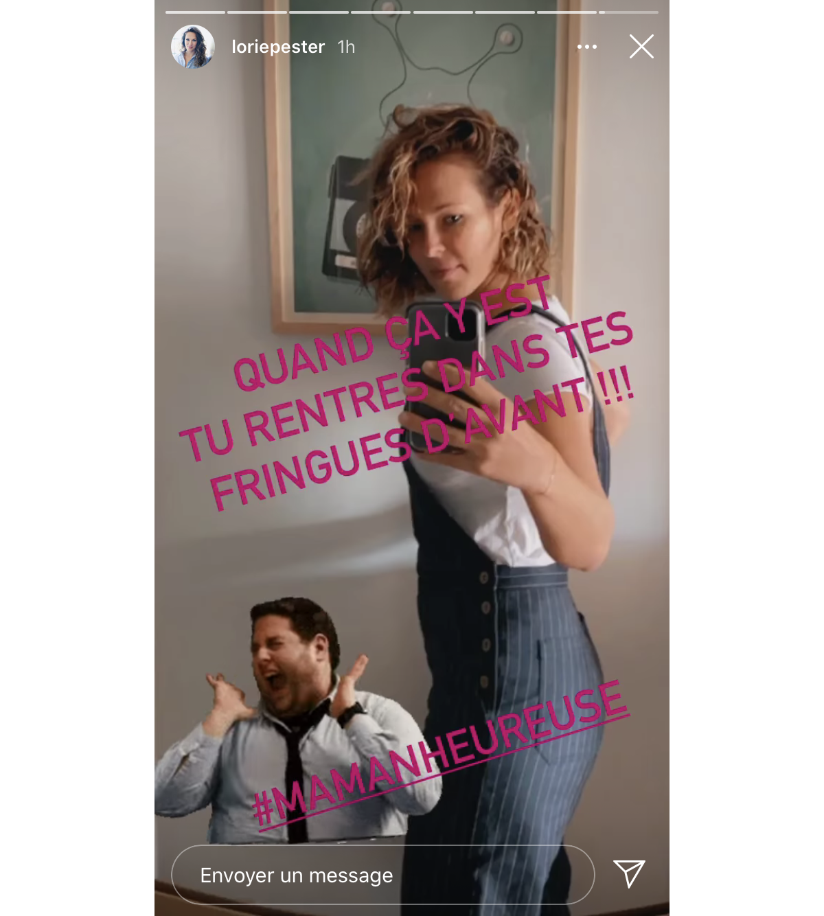 Photo : Lorie a perdu ses kilos de grossesse. Elle révèle son ventre ...