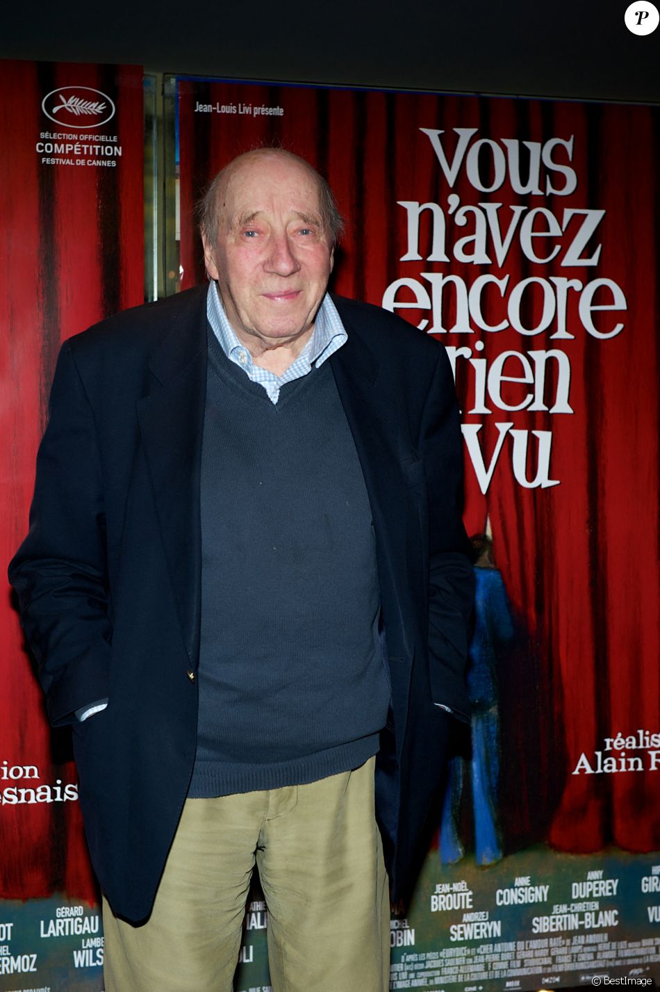 Rétro - Décès de Michel Robin - Michel Robin - Premiere de 'Vous n'avez ...