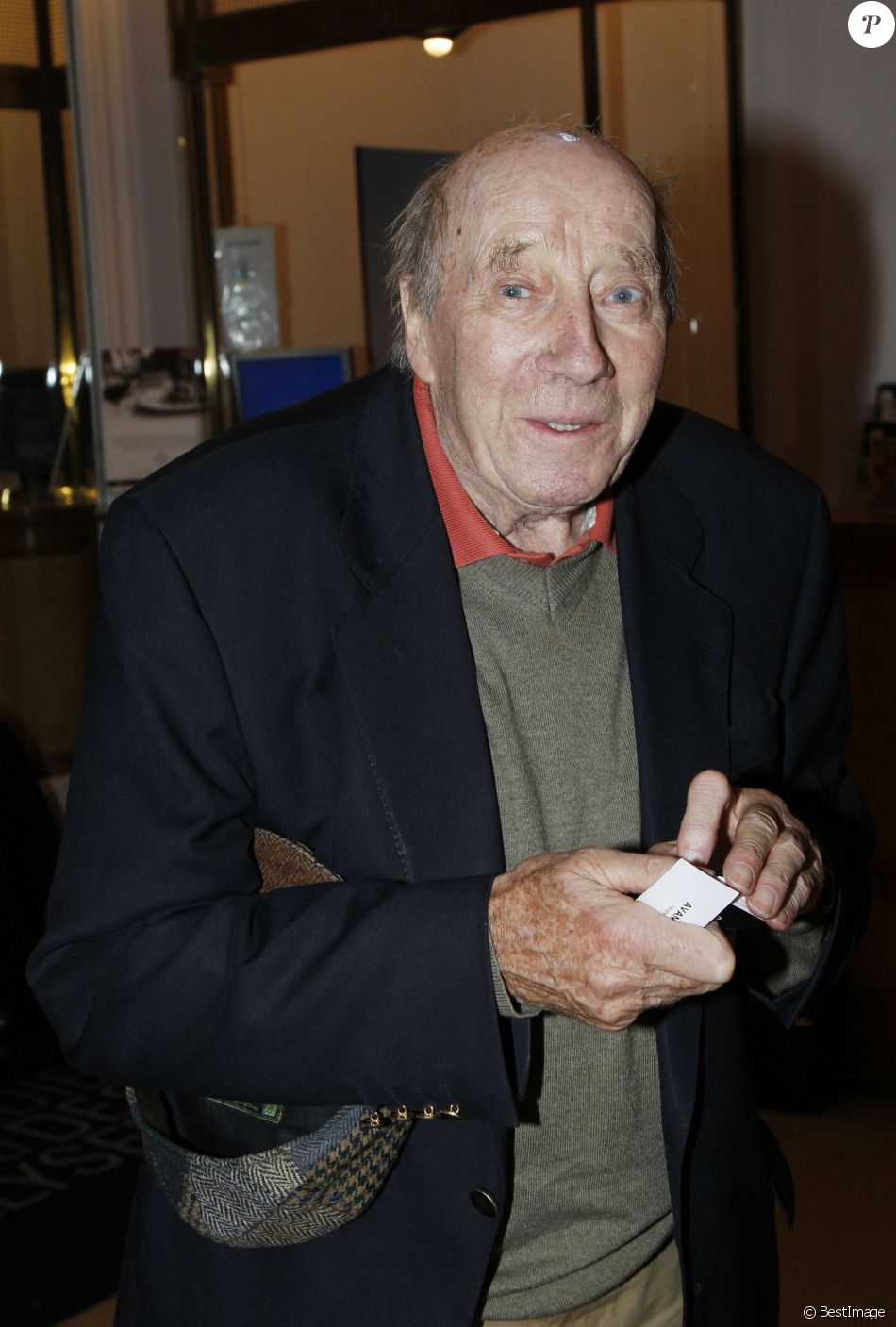 Michel Robin - Avant-première de la pièce Des fleurs pour Algernon à ...