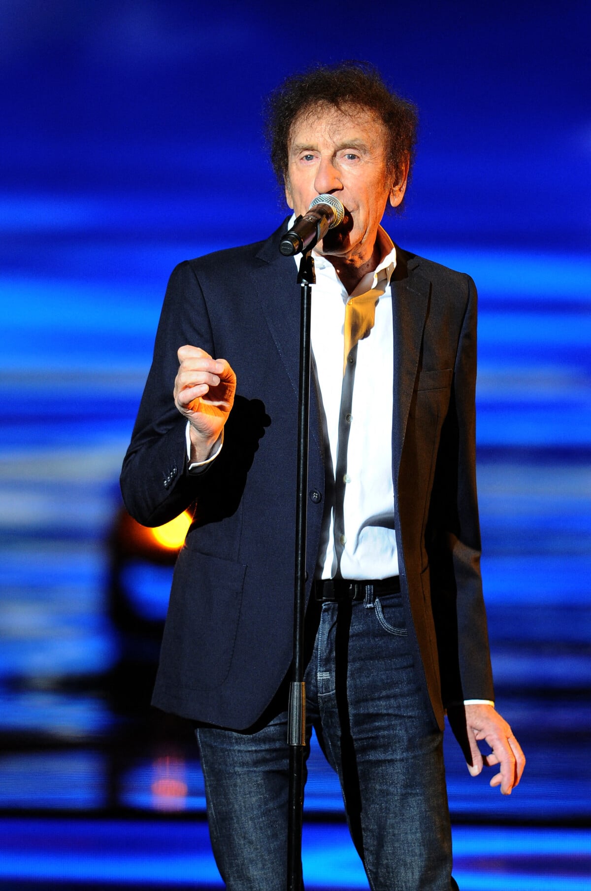 Photo : Exclusif - Alain Souchon - Enregistrement de la 2ème partie de ...