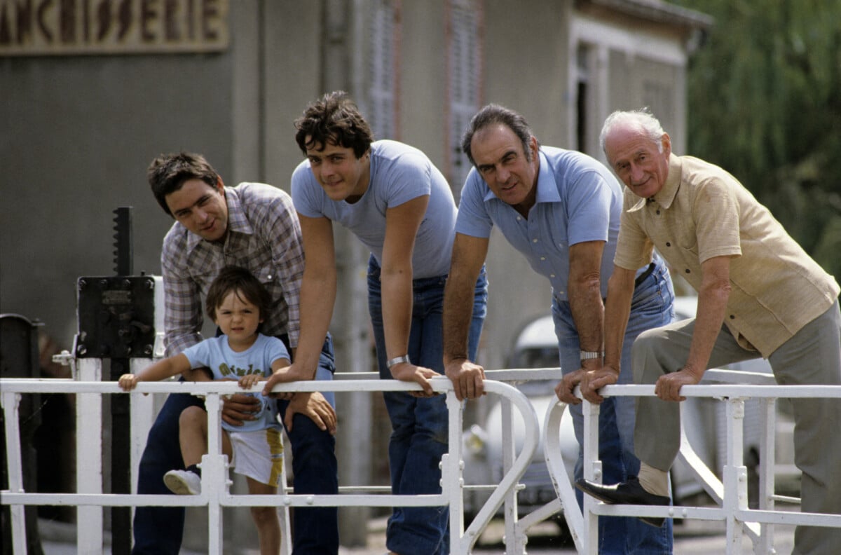 Photo : Archives - Rémy Julienne, ses fils Michel et Dominique, son ...