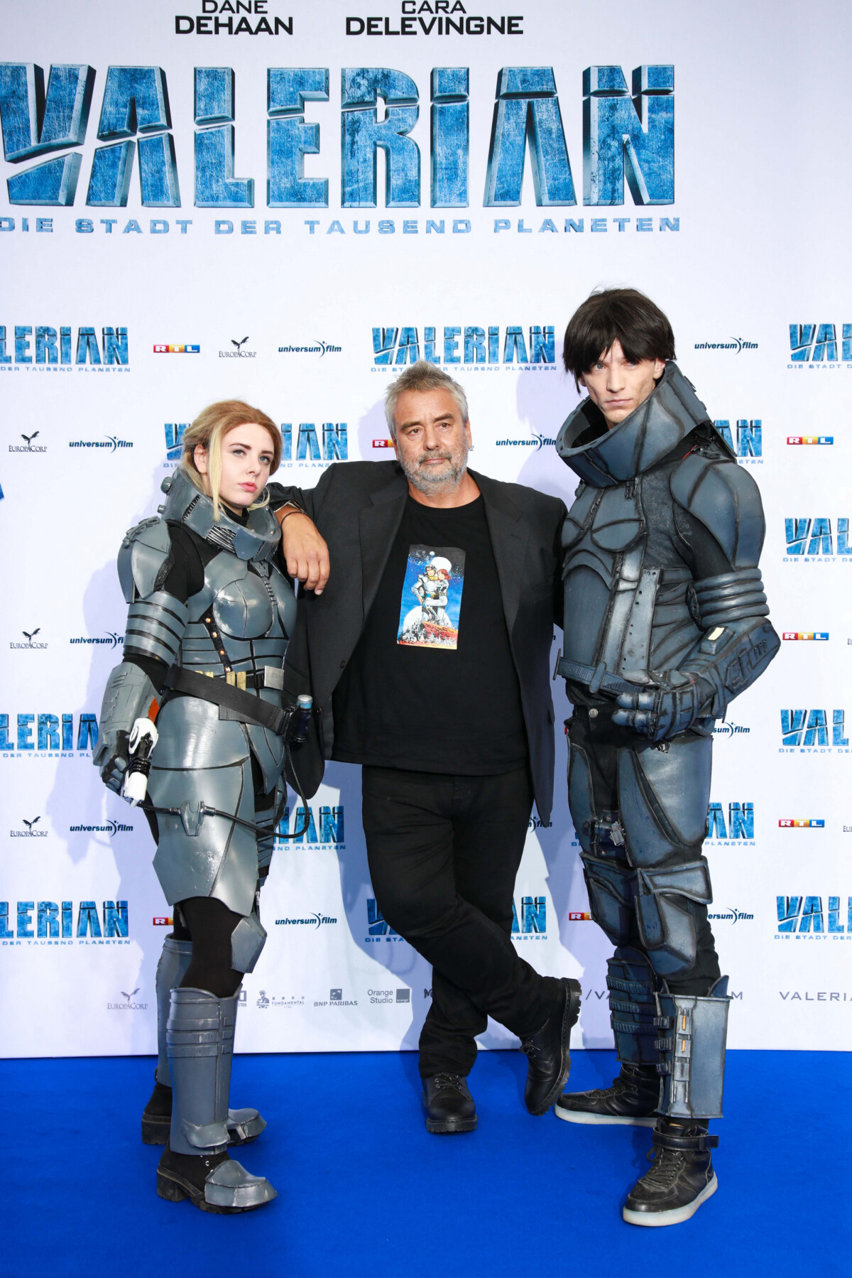 Photo : Luc Besson à la première de "Valérian et la Cité des milles ...