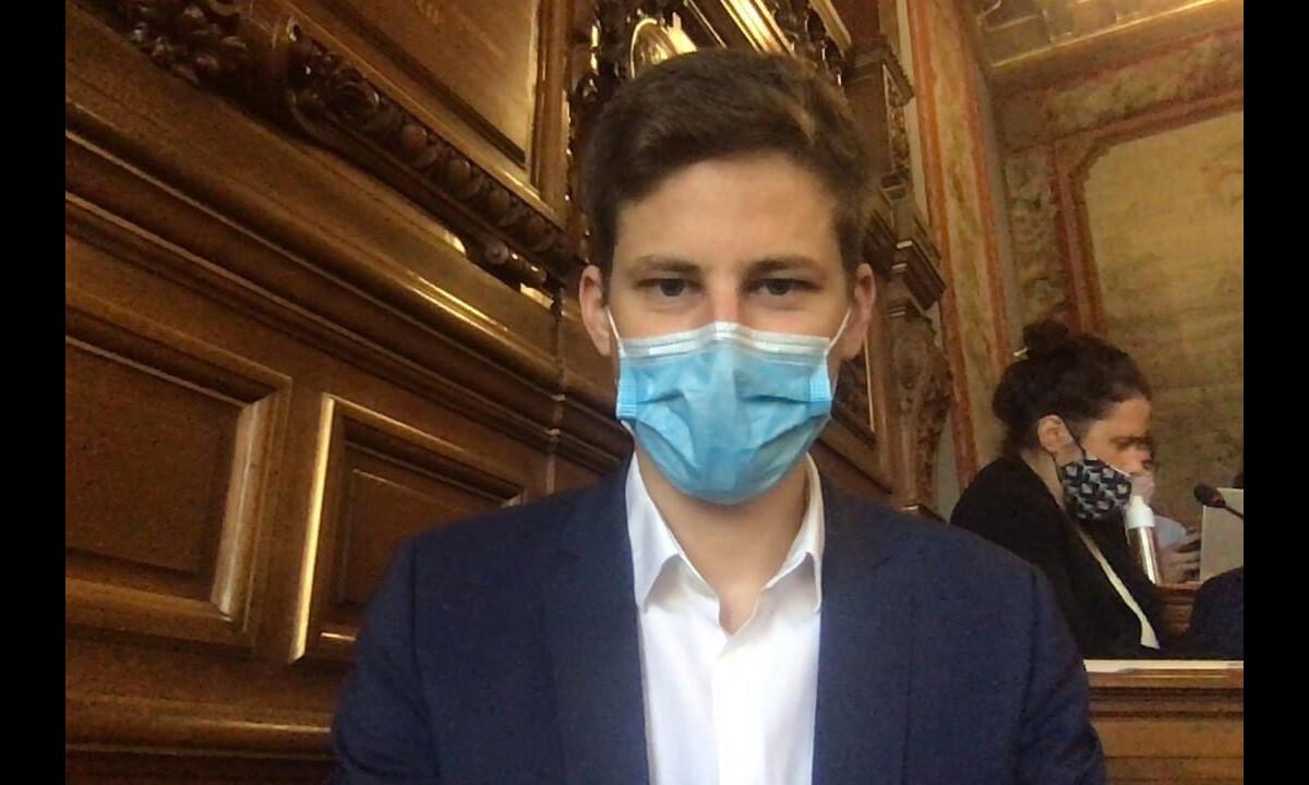 Photo : Maxime Cochard, conseiller de Paris, a partagé cette photo de ...