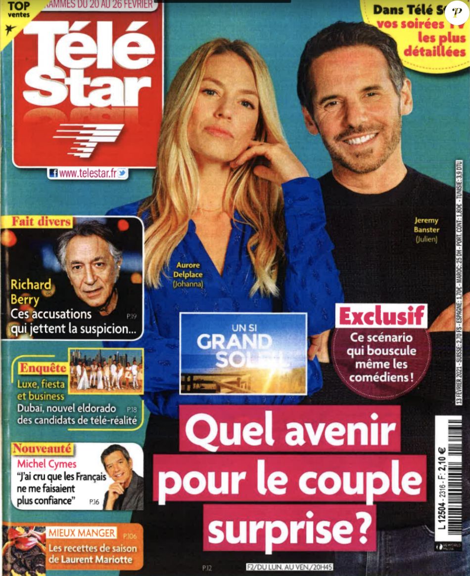 Nouvelle couverture du magazine Télé Star - Purepeople