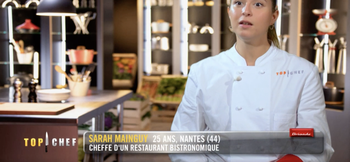 Photo : Sarah dans "Top Chef" saison 12, le 24 février 2021 sur M6 ...
