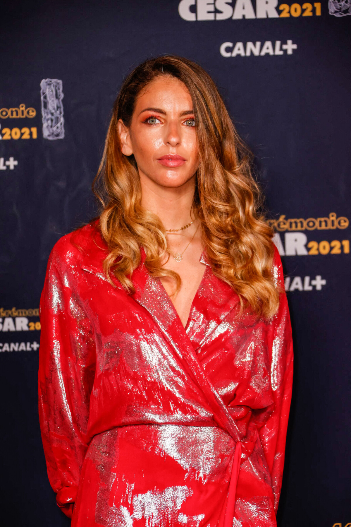 Photo : Sofia Alaoui lors du photocall lors de la 46ème cérémonie des César à l'Olympia à Paris ...