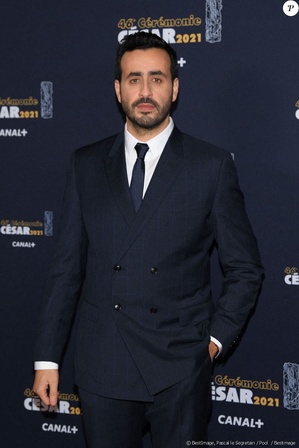 Jonathan Cohen lors du photocall lors de la 46ème cérémonie des César à ...