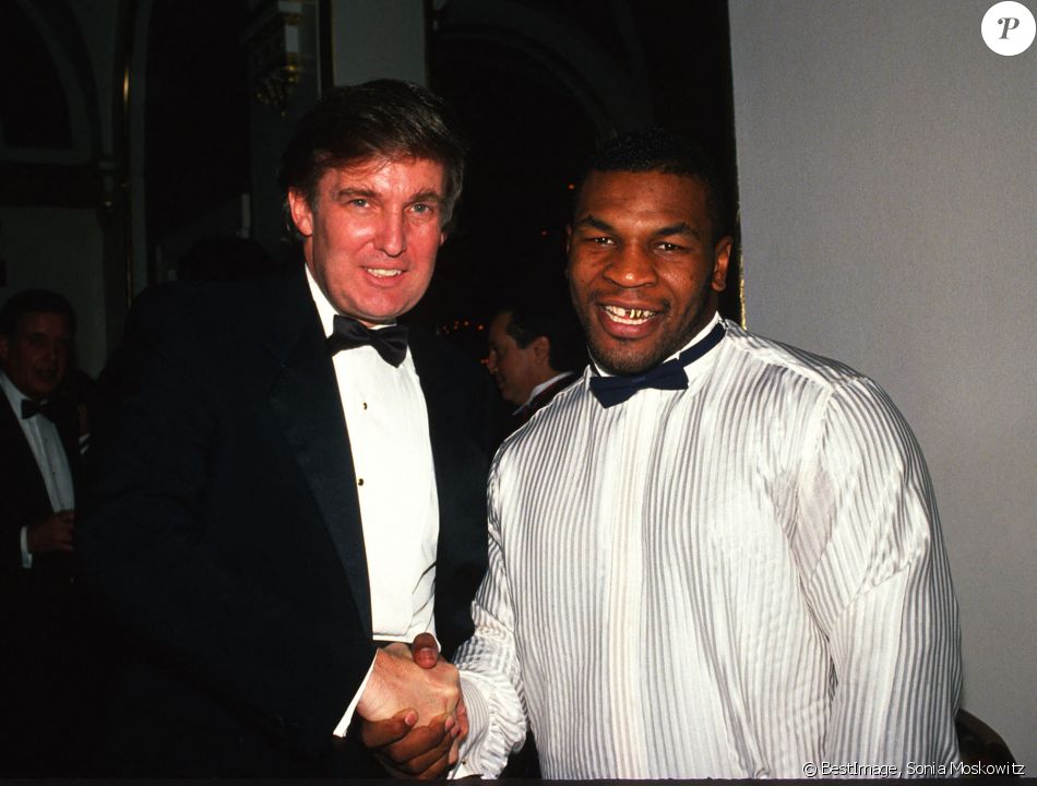 Archives - Donald Trump et Mike Tyson lors du Annual March of Dimes ...