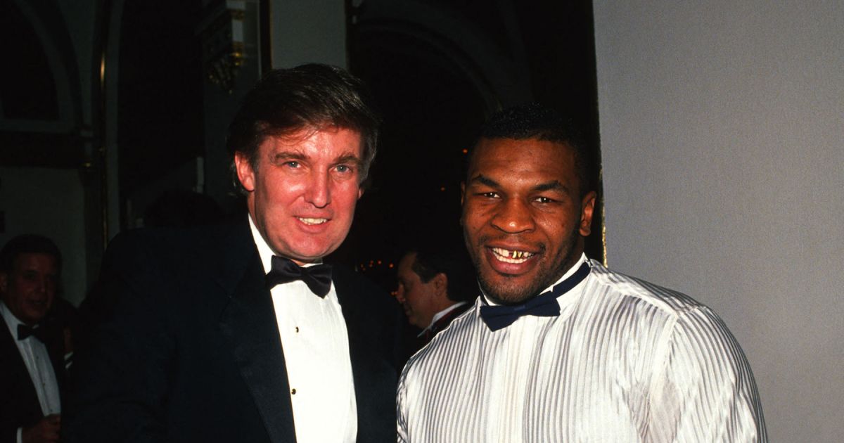 Archives - Donald Trump et Mike Tyson lors du Annual March of Dimes ...