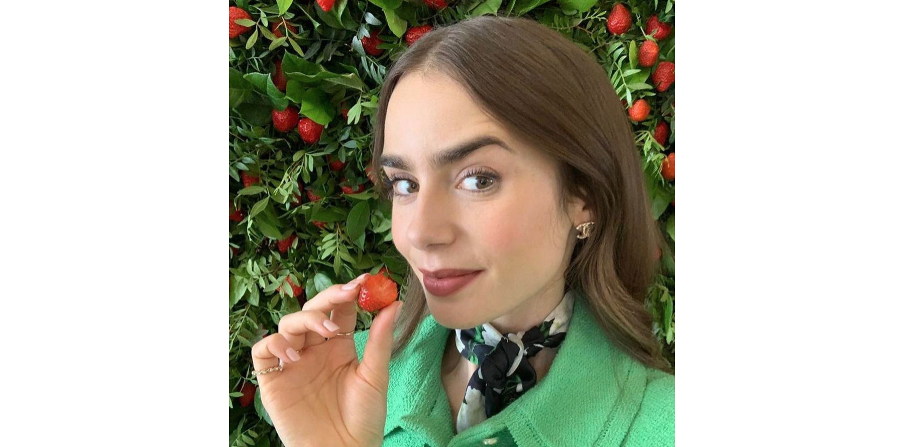 Lily Collins : Sublime sur le tournage de la saison 2 d'Emily In Paris... mais pas à Paris ...