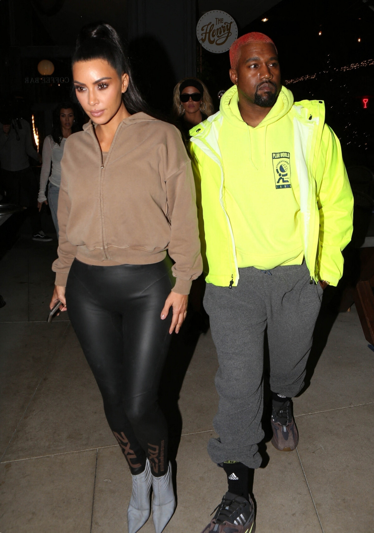 Photo : Kim Kardashian et son ex-mari Kanye West sont allés diner en ...