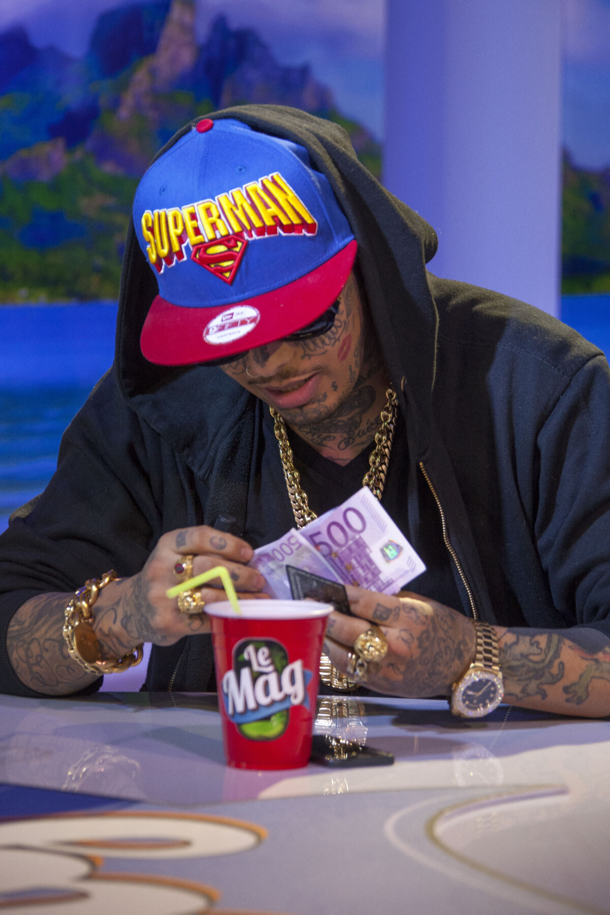Photo : Swagg Man - Emission Le Mag NRJ12 à Paris le 28 février 2014 ...