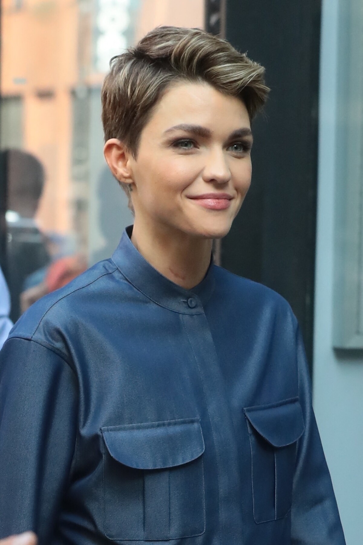 Photo : Ruby Rose arrive à AOL Build pour faire la promotion de la ...