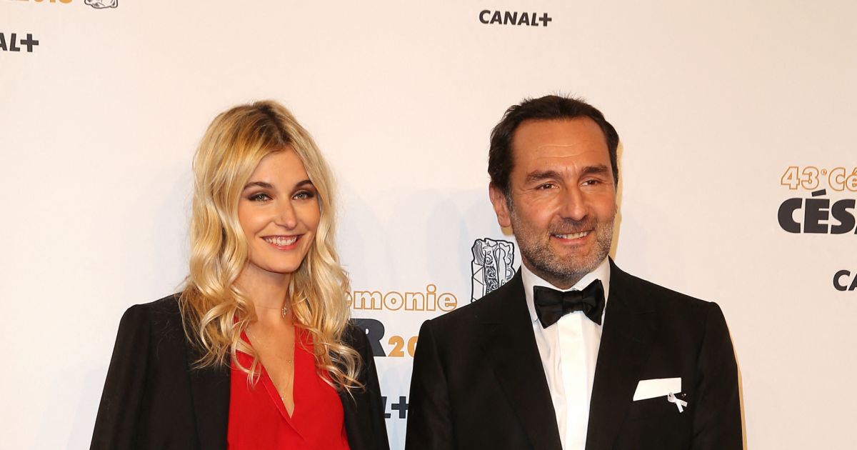 Gilles Lellouche et sa compagne Alizée Guinochet - Photocall lors de la ...