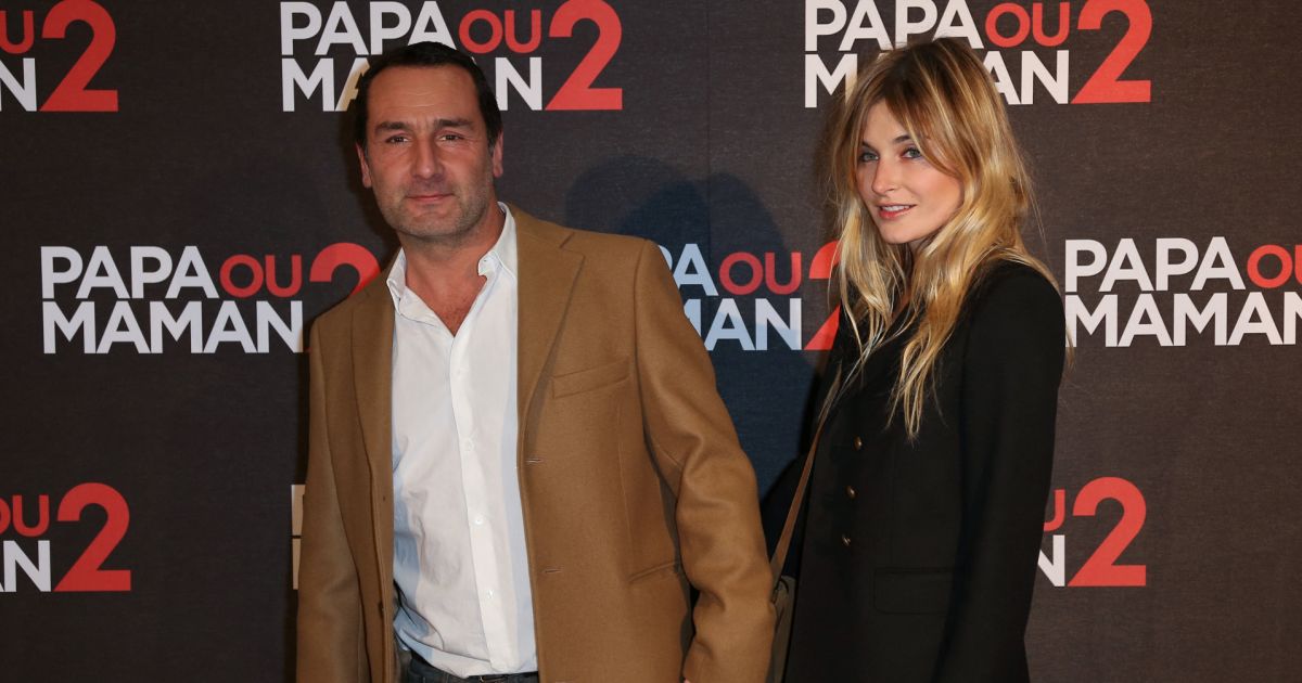 Gilles Lellouche et sa compagne Alizée Guinochet lors de l'avant ...