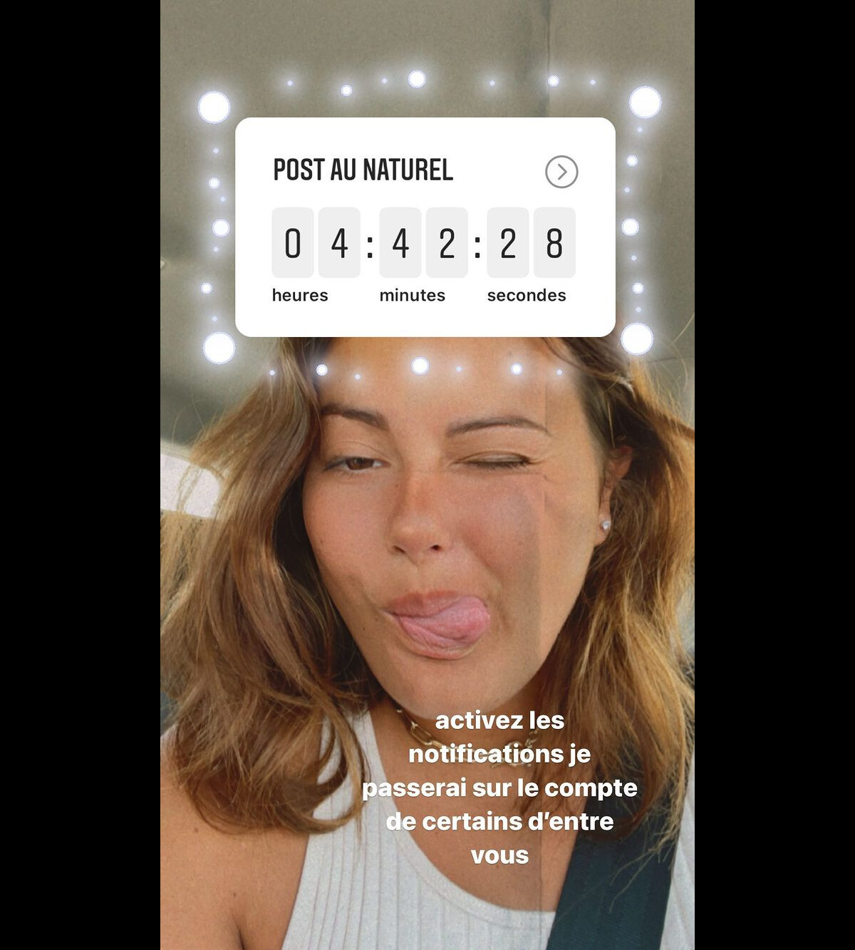 Photo : Lou Pernaut dévoile une photo d'elle au naturel afin d'aider ...